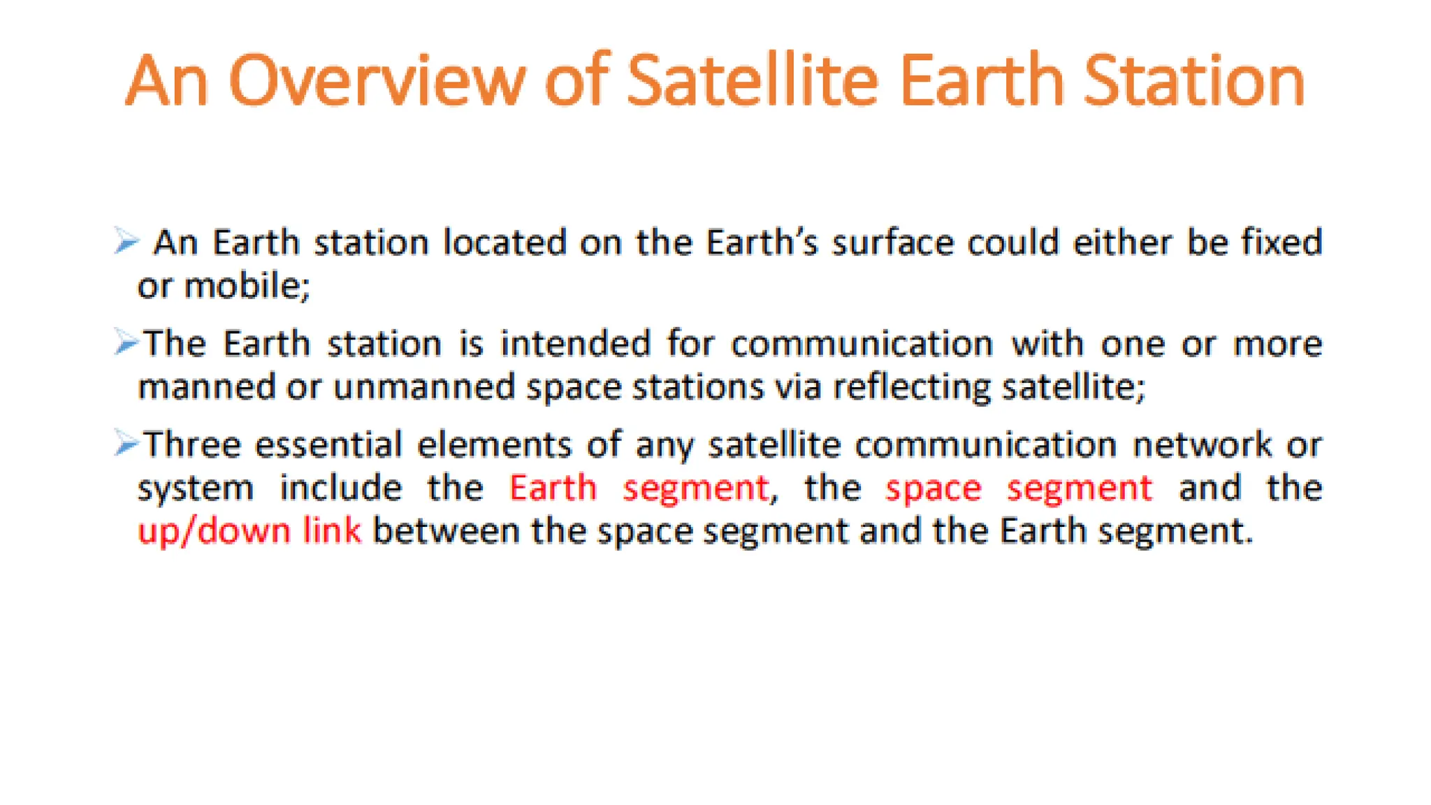 An Over View of Earth Station Technology PPT 6- Lecture 6.pptx