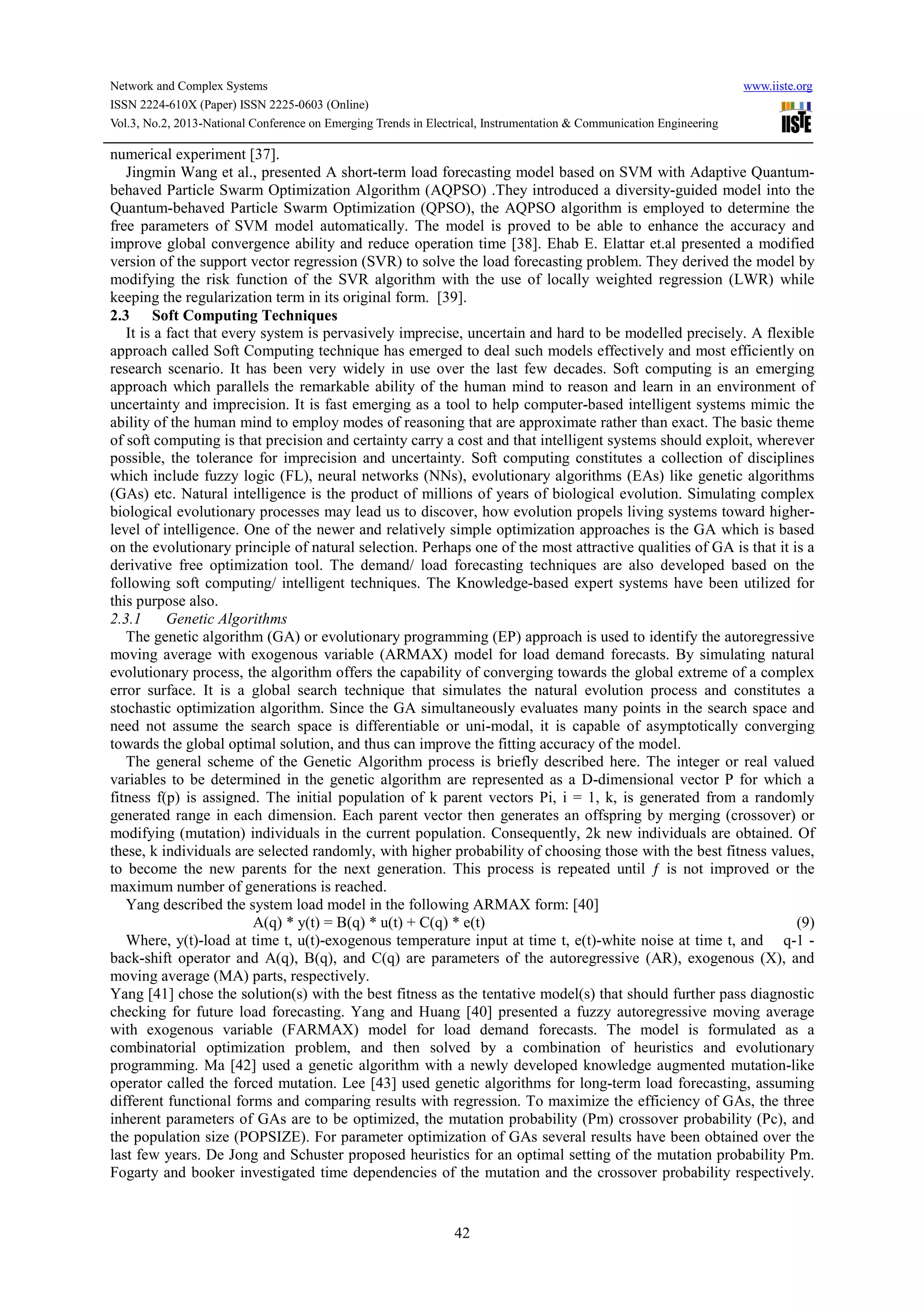 An overview of electricity demand forecasting techniques | PDF | Computer Networking | Computing