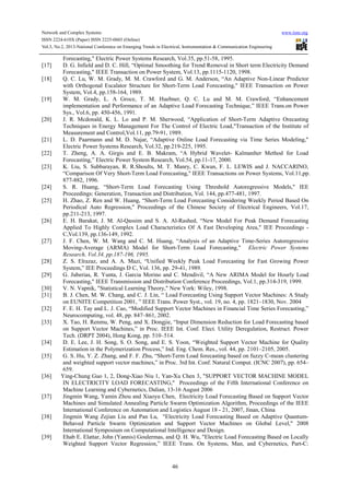 An overview of electricity demand forecasting techniques | PDF | Computer Networking | Computing