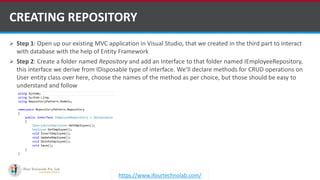 An Overview of Entity Framework | PPT