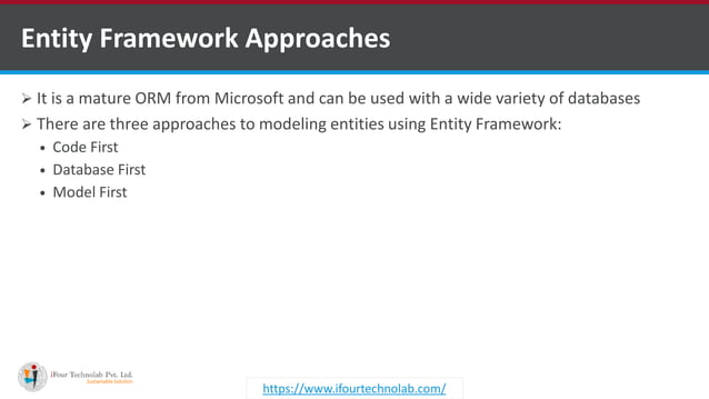 An Overview of Entity Framework | PPT
