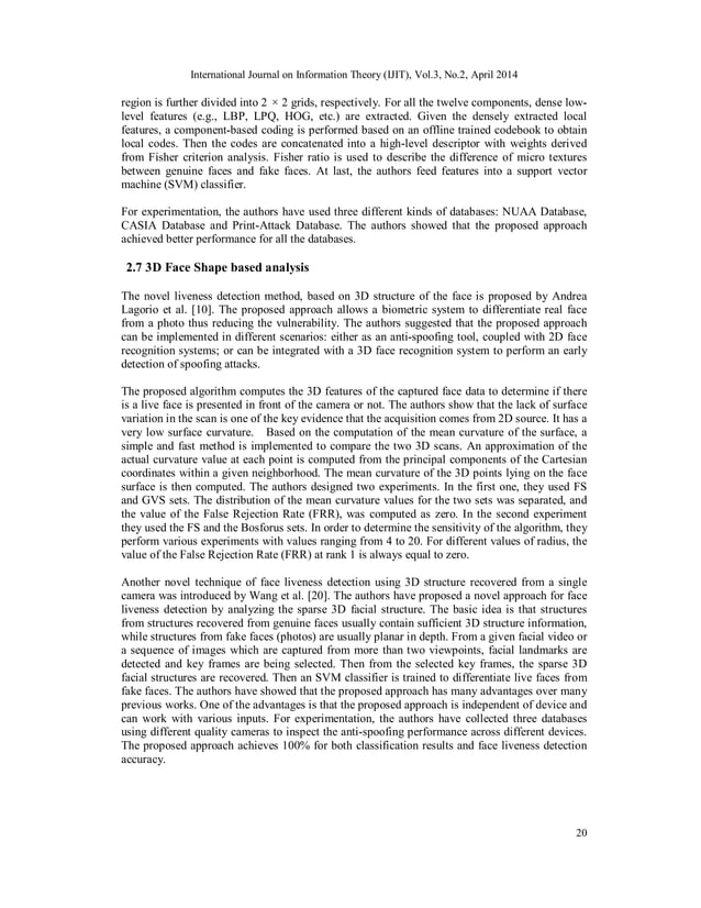 An overview of face liveness detection | PDF