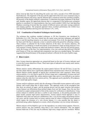 An overview of face liveness detection | PDF