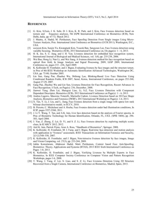 An overview of face liveness detection | PDF