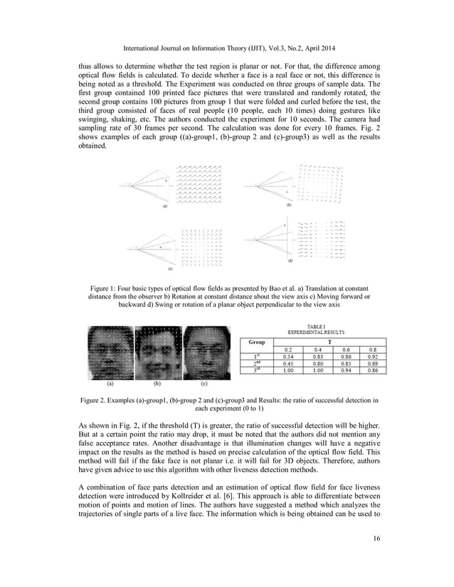 An overview of face liveness detection | PDF