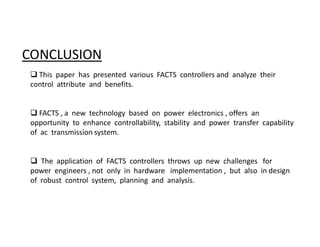 An overview of FACTS devices | PDF