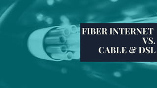 An Overview of Fiber Internet & How It Works? | PDF | Internet for ...