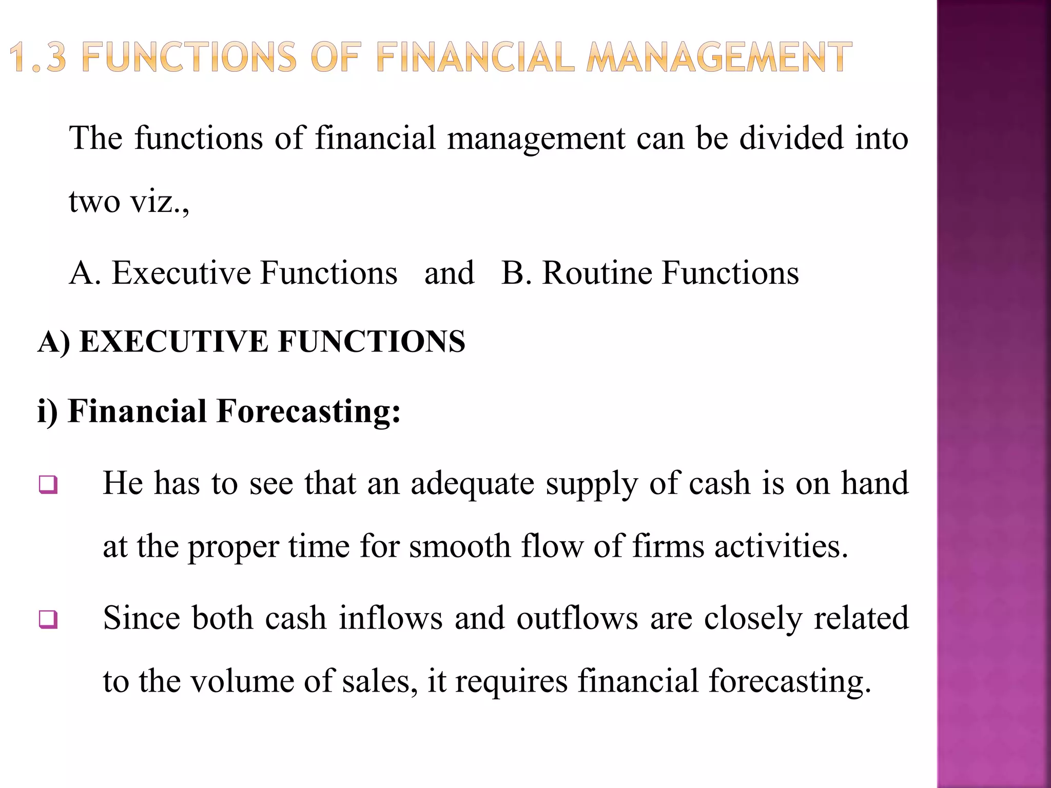 An overview of financial management | PPTX