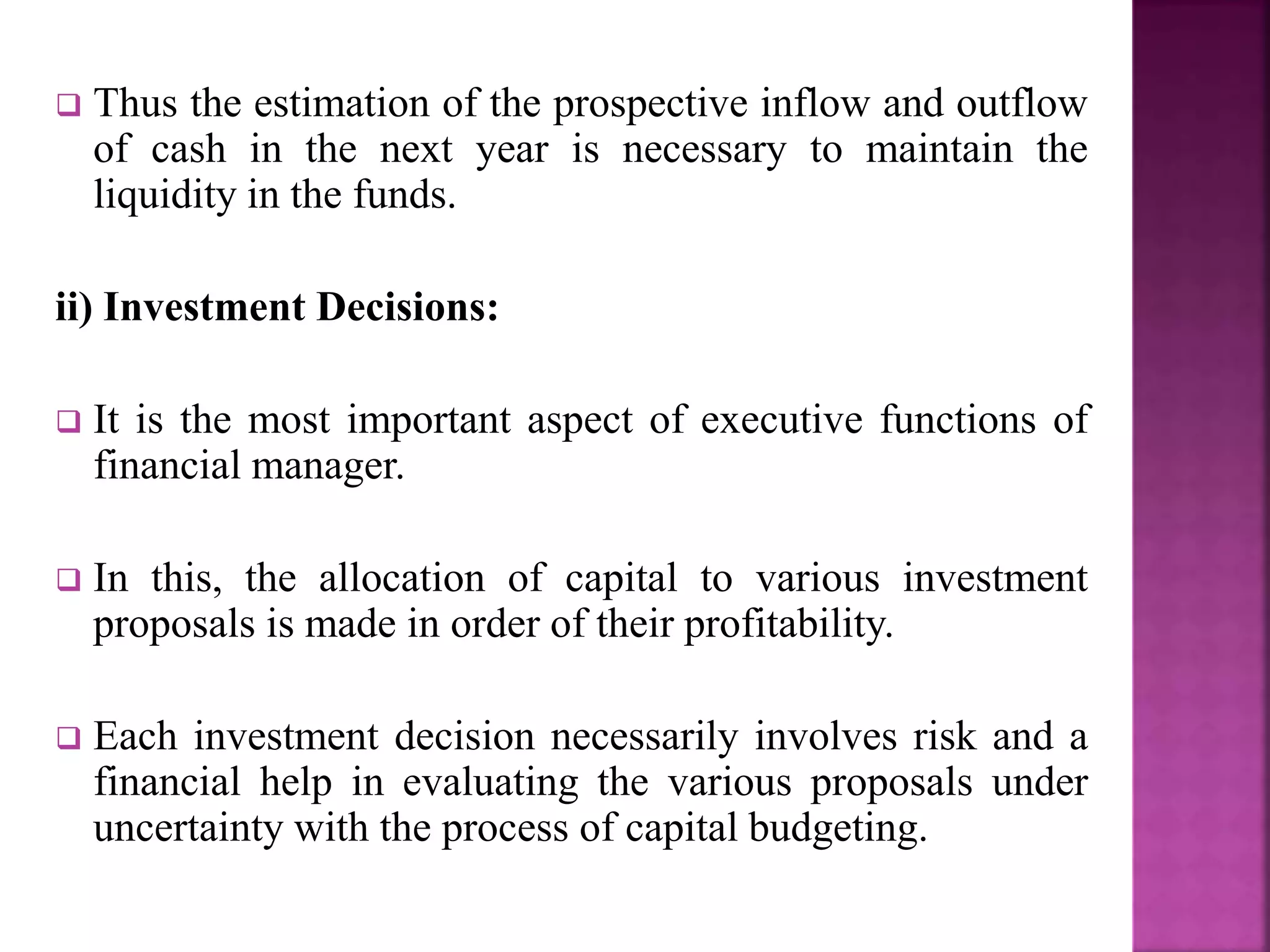 An overview of financial management | PPTX