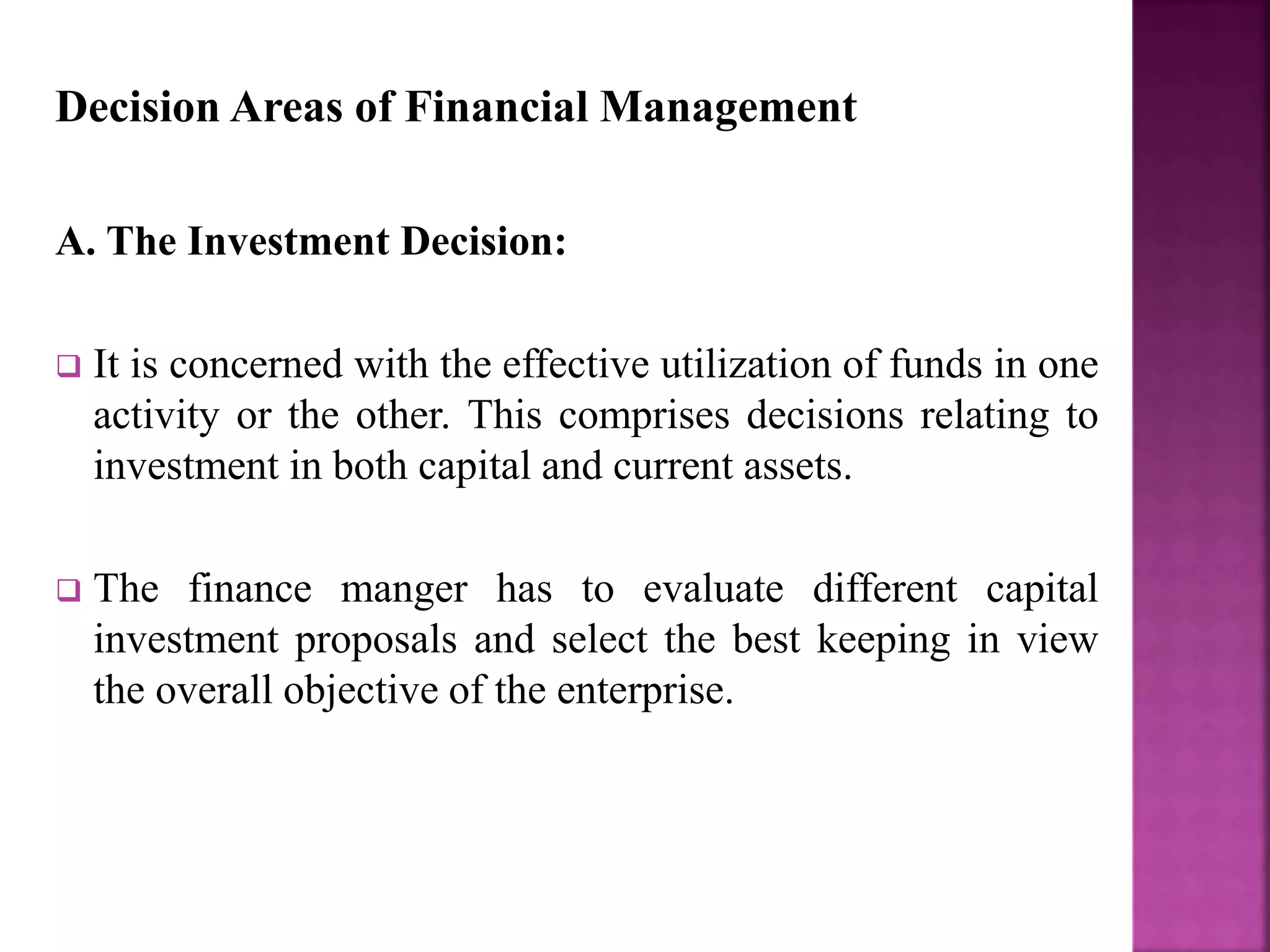 An overview of financial management | PPTX