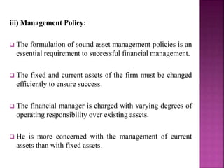 An overview of financial management | PPTX