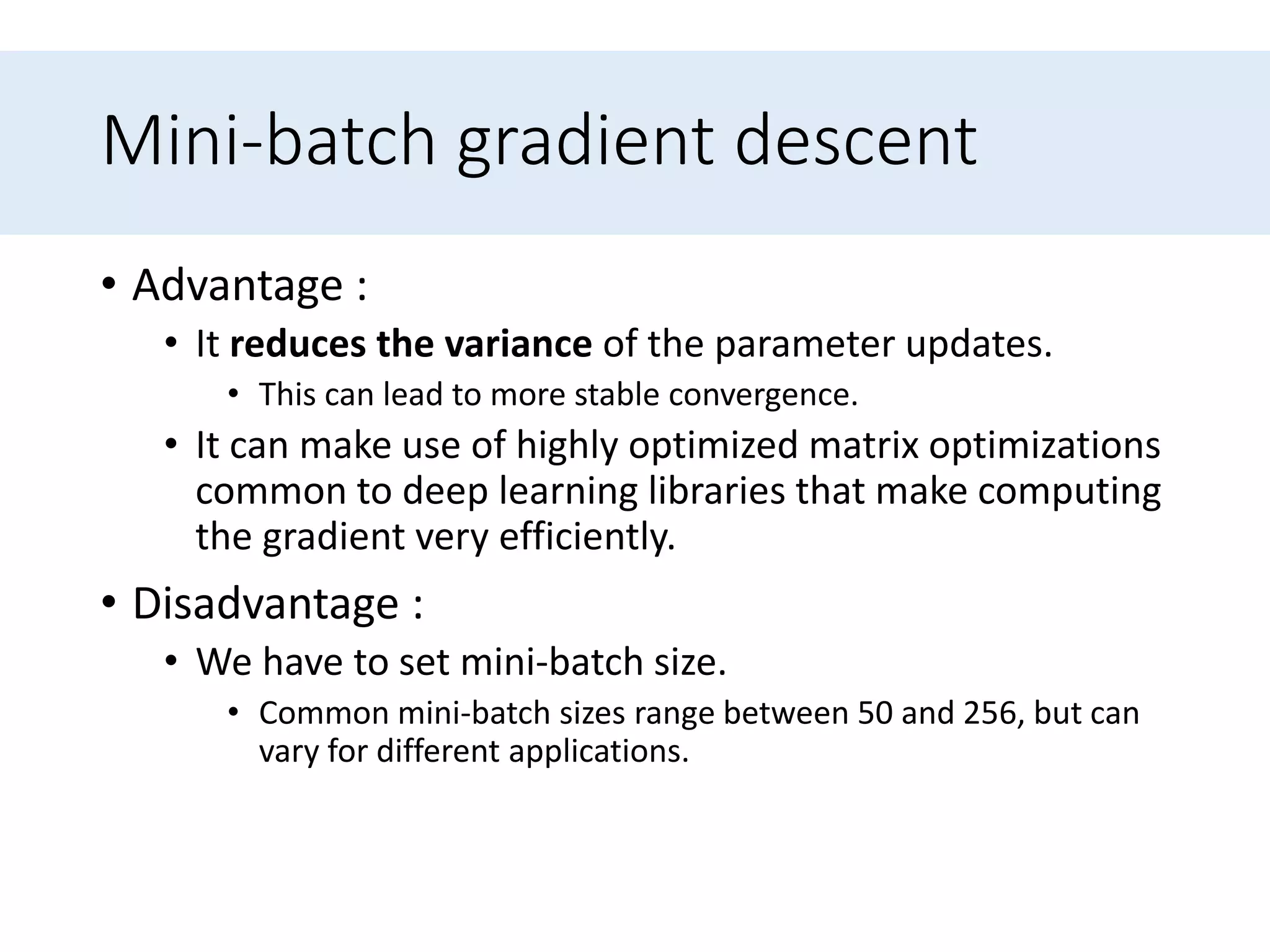 An Overview Of Gradient Descent Optimization Algorithms Ppt