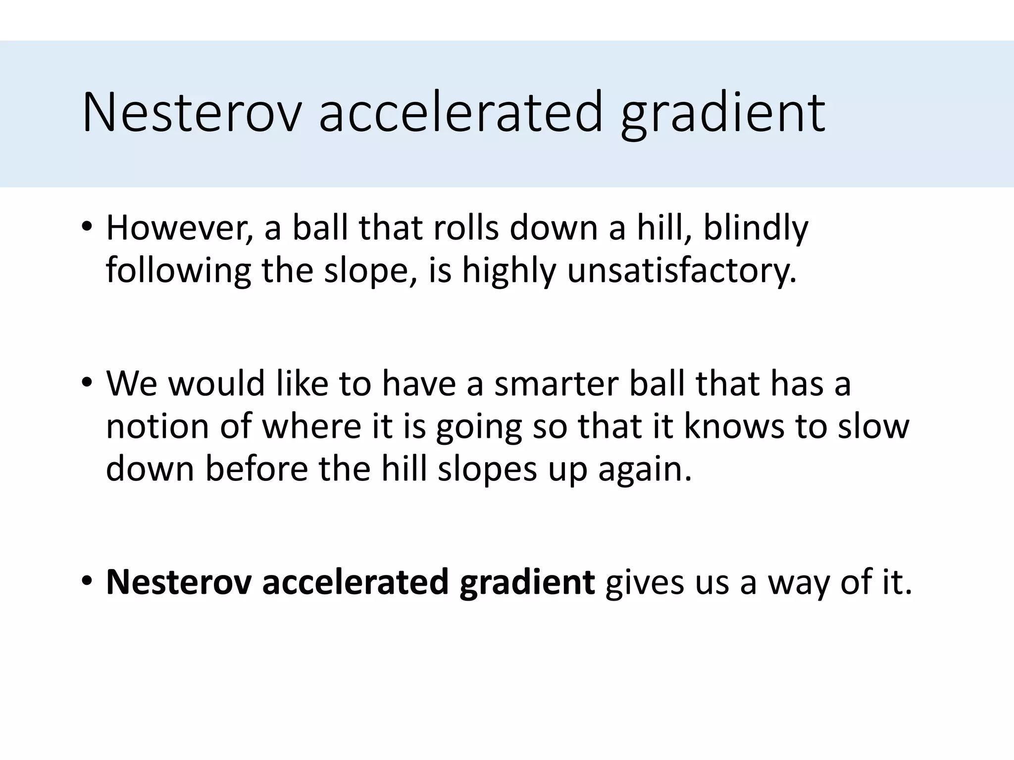 An Overview Of Gradient Descent Optimization Algorithms Ppt