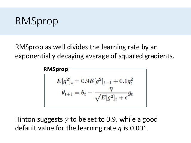 An Overview Of Gradient Descent Optimization Algorithms