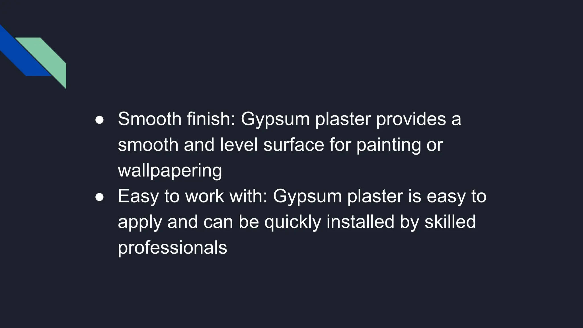 AN OVERVIEW OF GYPSUM PLASTERING .pptx