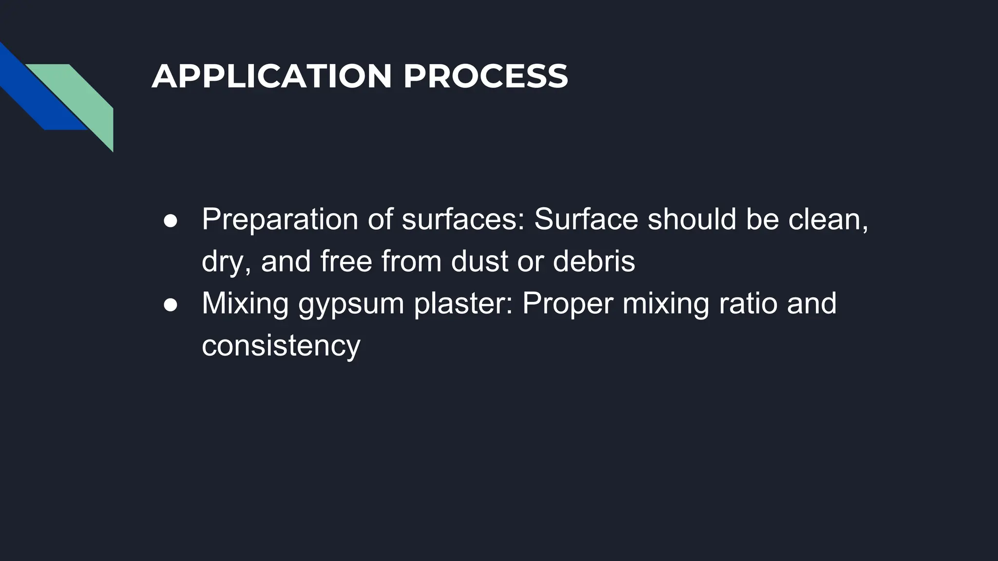 AN OVERVIEW OF GYPSUM PLASTERING .pptx