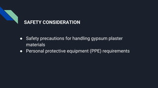 AN OVERVIEW OF GYPSUM PLASTERING .pptx