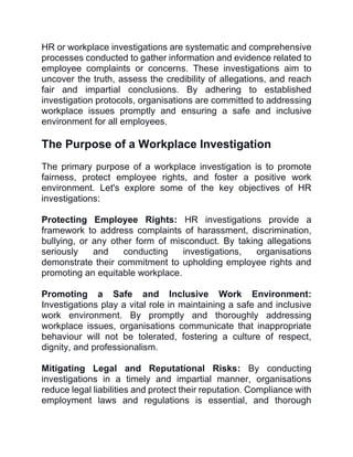 An Overview of HR Investigations - Building a Fair and Safe Workplace.pdf