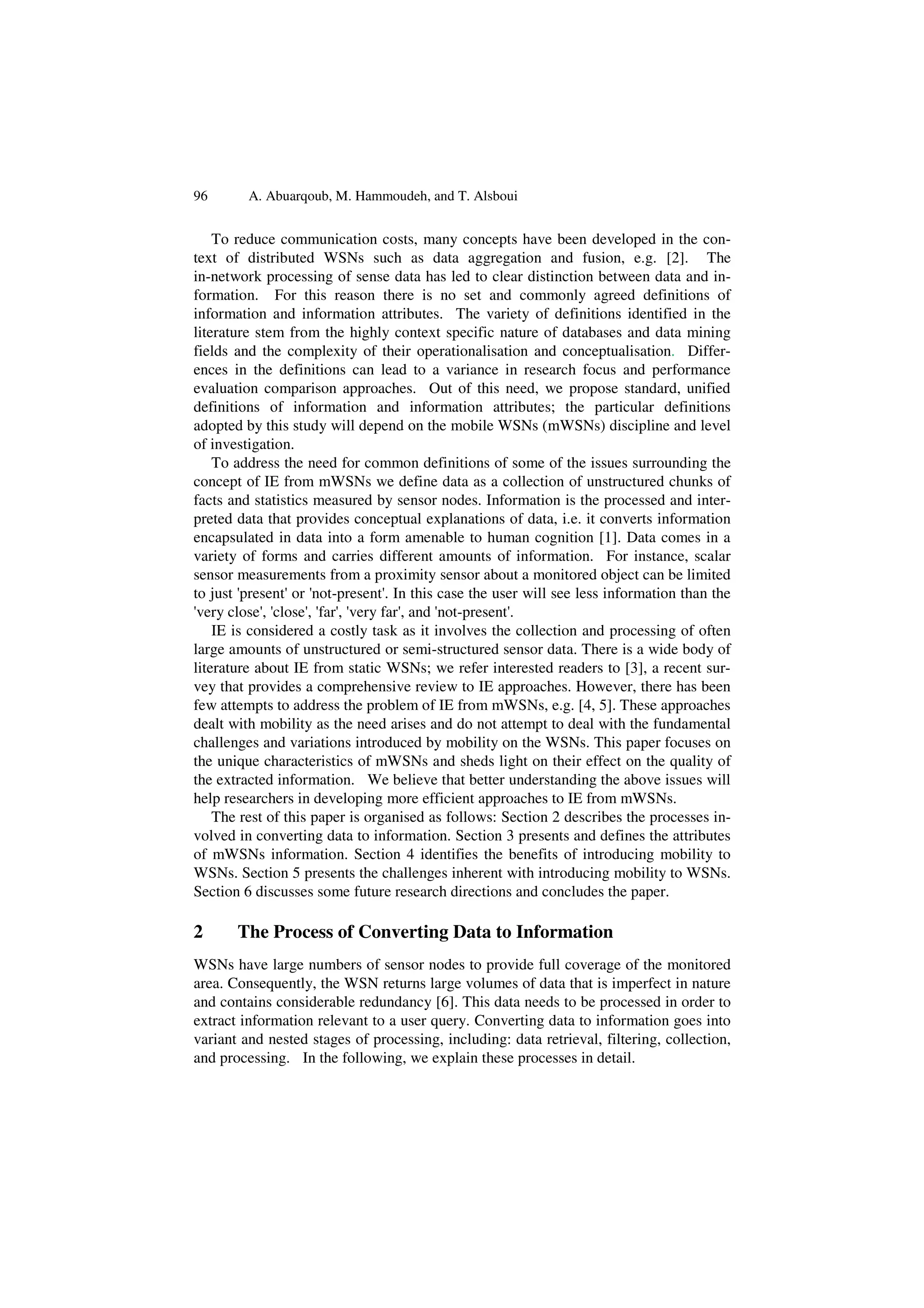 An Overview of Information Extraction from Mobile Wireless Sensor ...