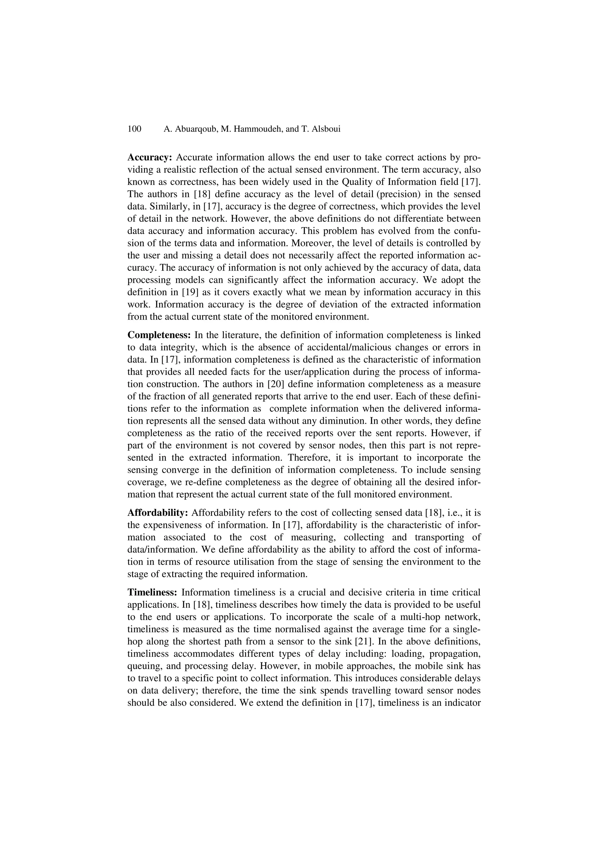 An Overview of Information Extraction from Mobile Wireless Sensor Networks | PDF