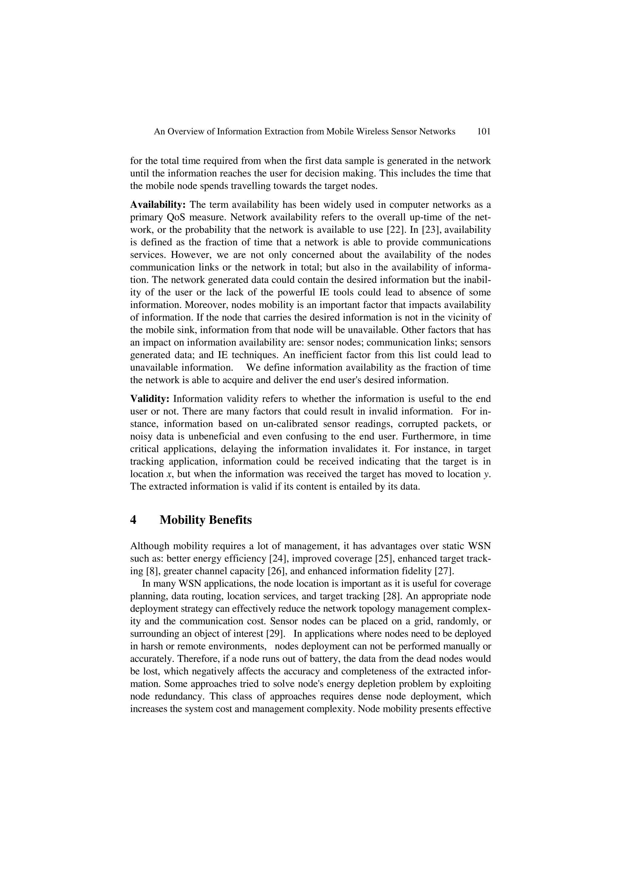 An Overview of Information Extraction from Mobile Wireless Sensor Networks | PDF