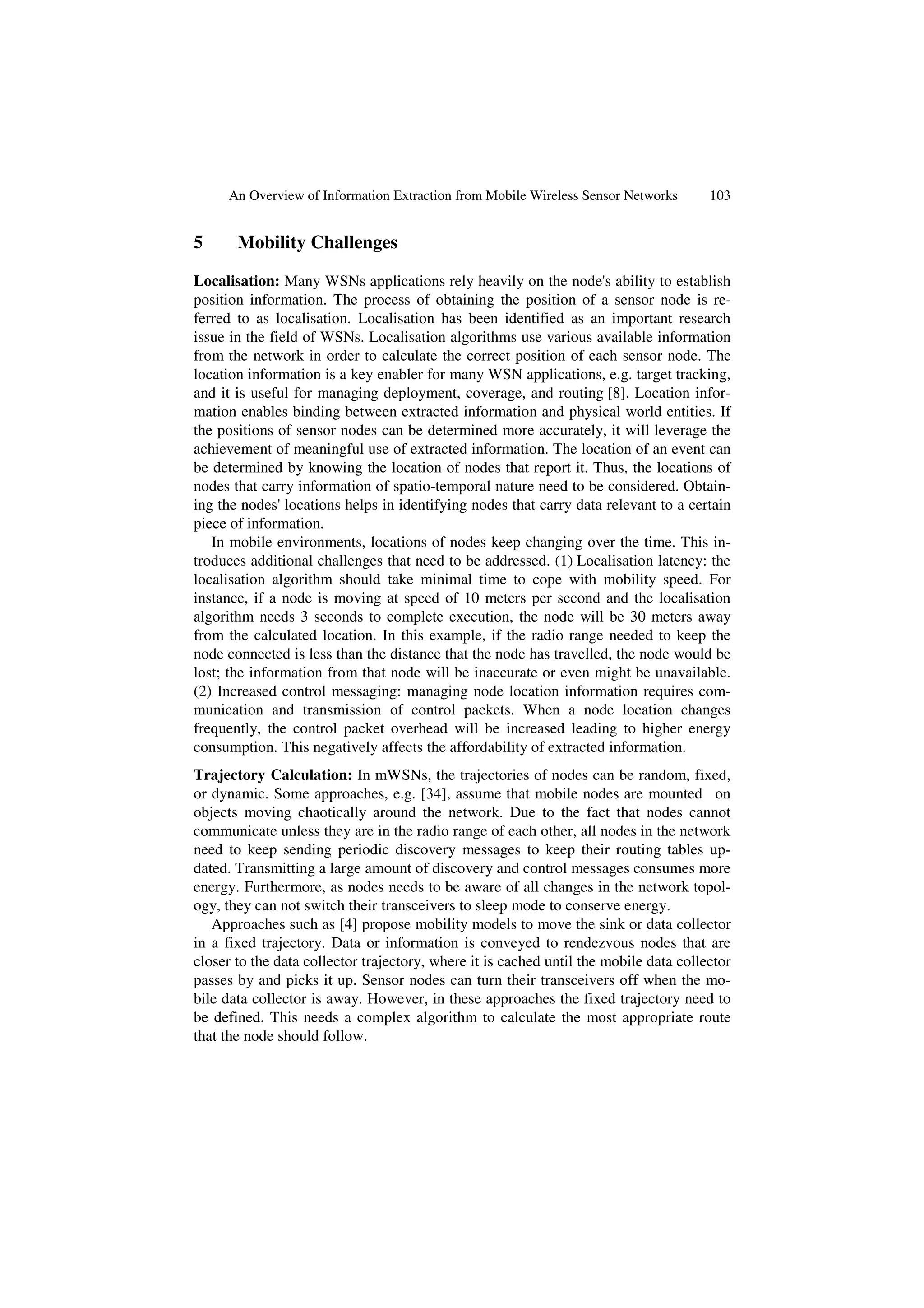 An Overview Of Information Extraction From Mobile Wireless Sensor Networks Pdf