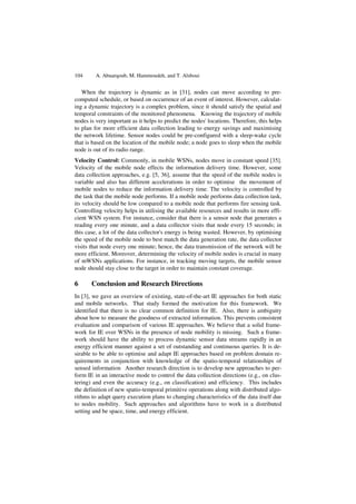 An Overview of Information Extraction from Mobile Wireless Sensor Networks | PDF