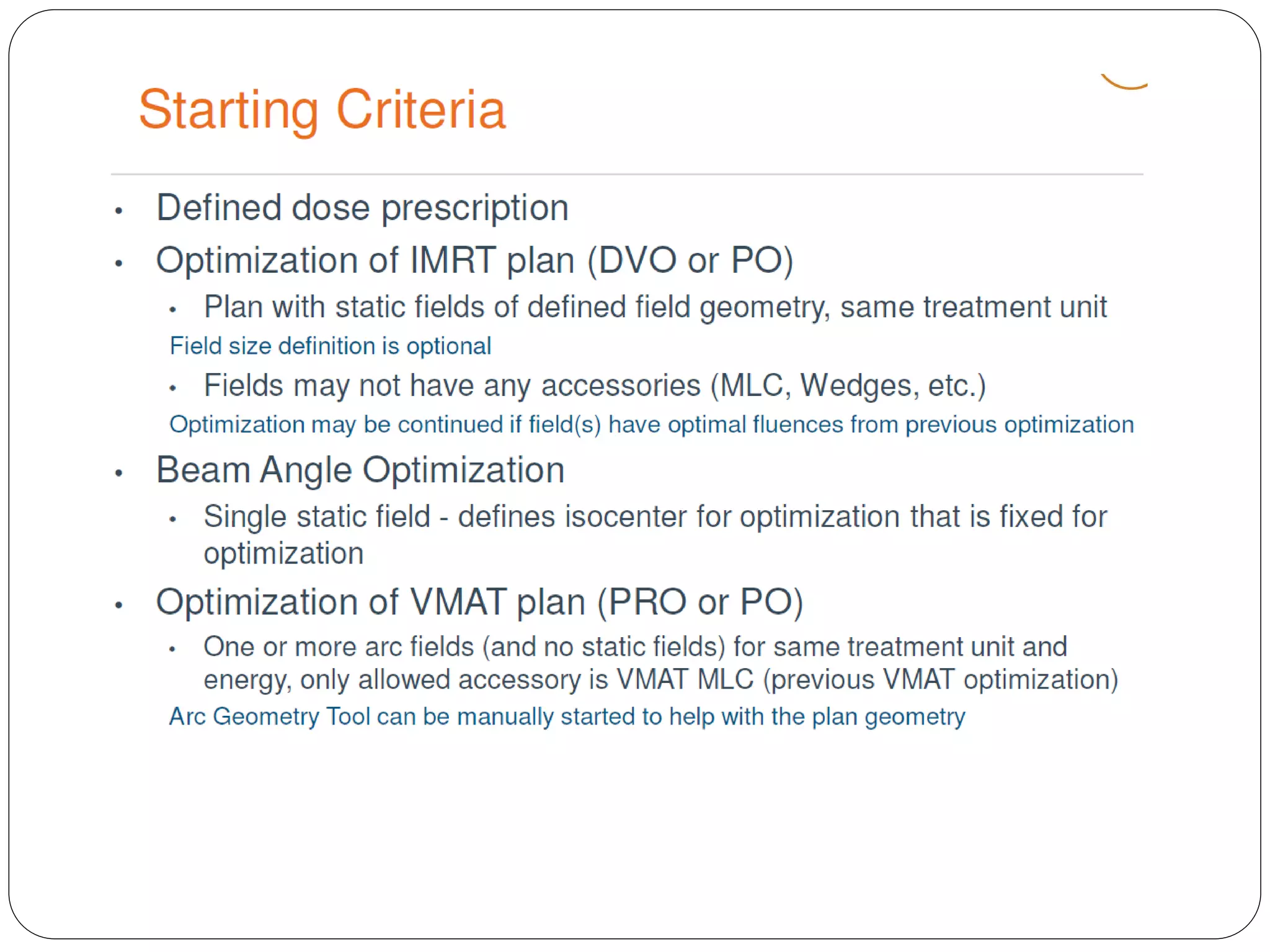 An overview of imrt, vmat optimization algorithms | PDF