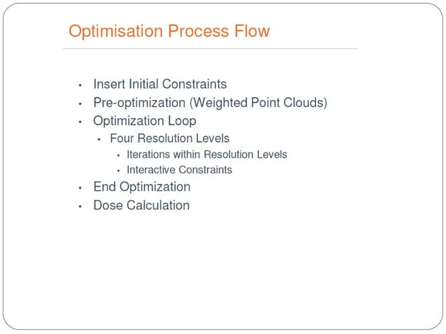 An overview of imrt, vmat optimization algorithms | PDF | Medical Health