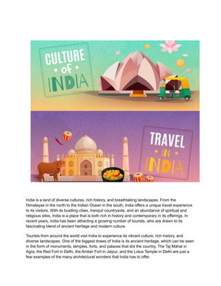 An overview of India as a tourist destination.pdf | Asia Travel ...