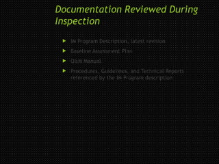 An overview of inspection process and procedure | PPT