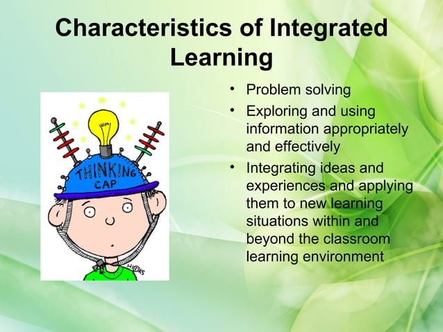 An overview of integrative learning | PPT | Education