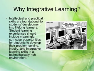 An overview of integrative learning | PPT