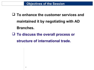 An overview of int'l trade finance | PPT