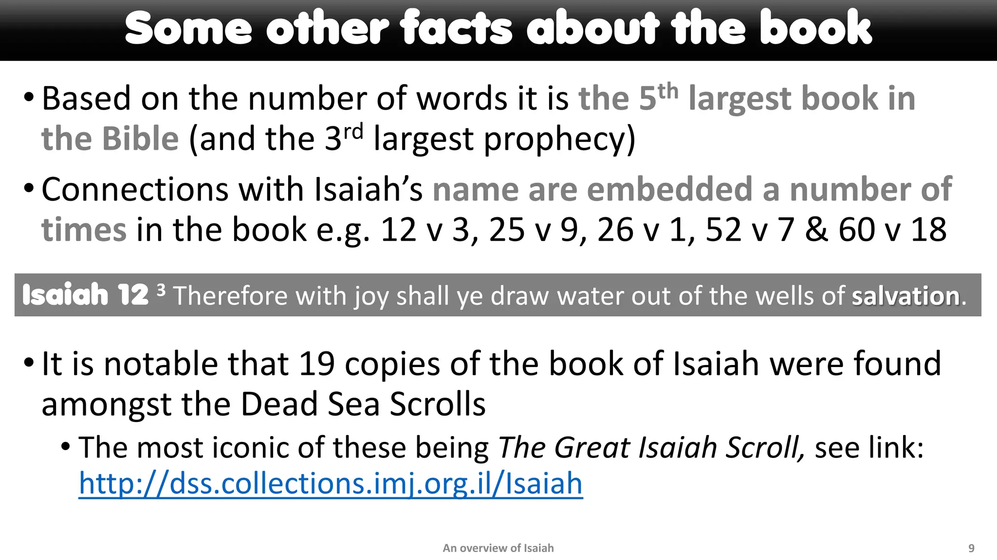 An overview of Isaiah | PPTX