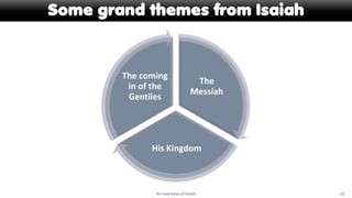 An overview of Isaiah | PPTX