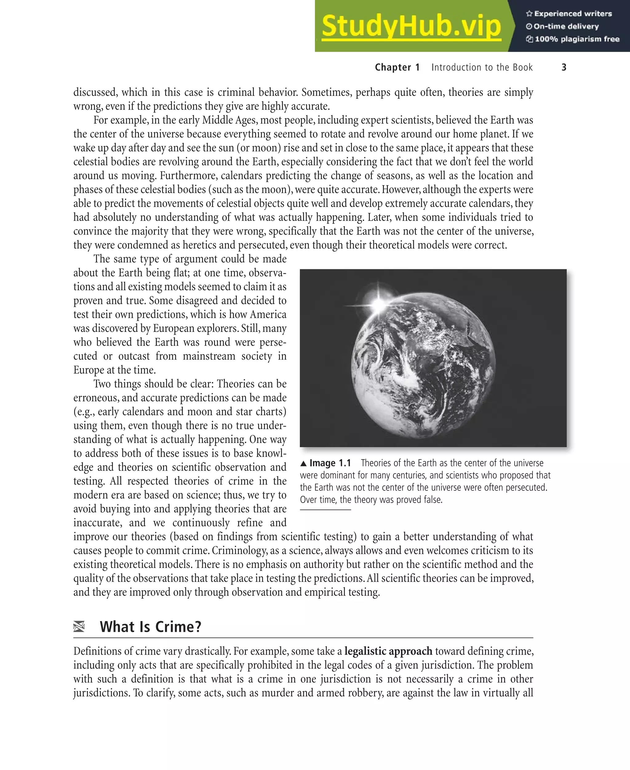 An Overview Of Issues In Criminological Theory Introduction To The Book ...