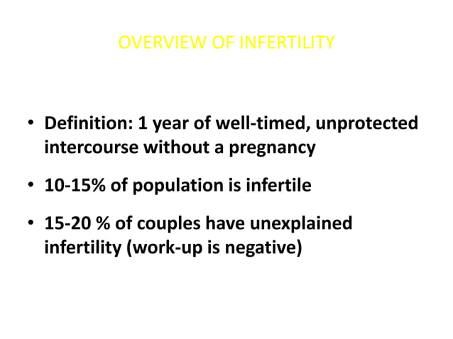 An overview of IVF/ICSI | PPTX | Infertility | Reproductive Health