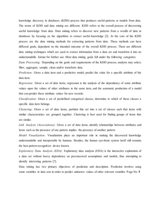knowledge discovery and data mining approach in databases (2) | DOCX