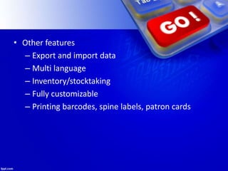 An overview of Koha Library Management Software | PPTX