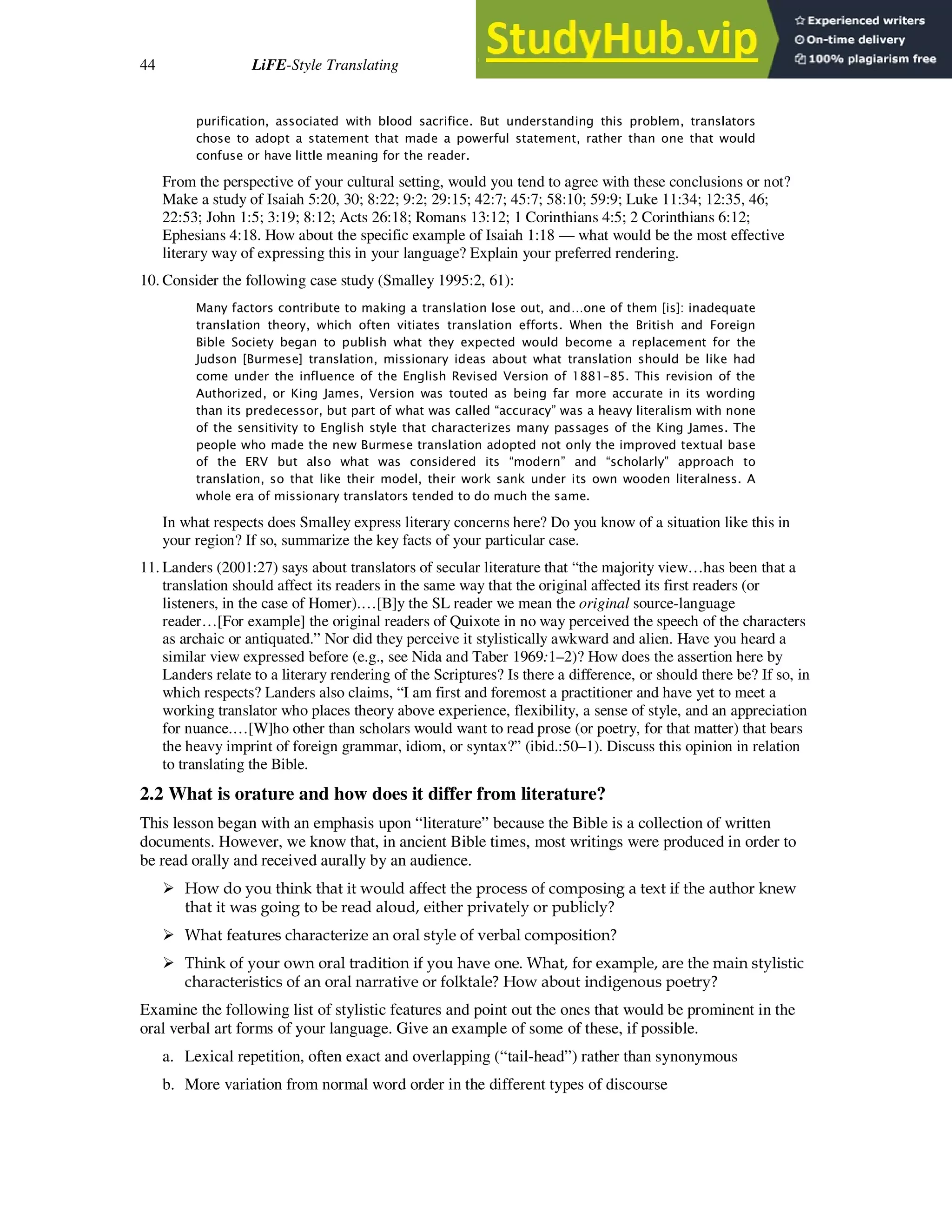 An Overview Of Literary Forms And Functions In Biblical Literature | PDF