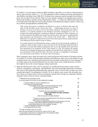 An Overview Of Literary Forms And Functions In Biblical Literature | PDF