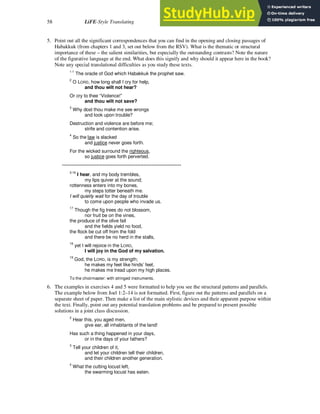 An Overview Of Literary Forms And Functions In Biblical Literature | PDF