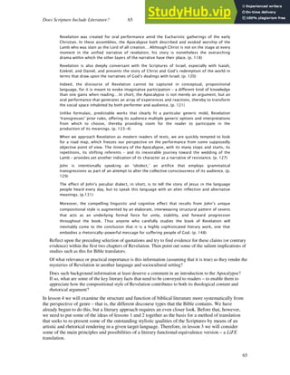 An Overview Of Literary Forms And Functions In Biblical Literature | PDF