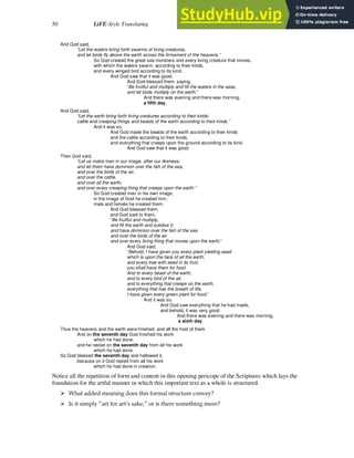 An Overview Of Literary Forms And Functions In Biblical Literature | PDF