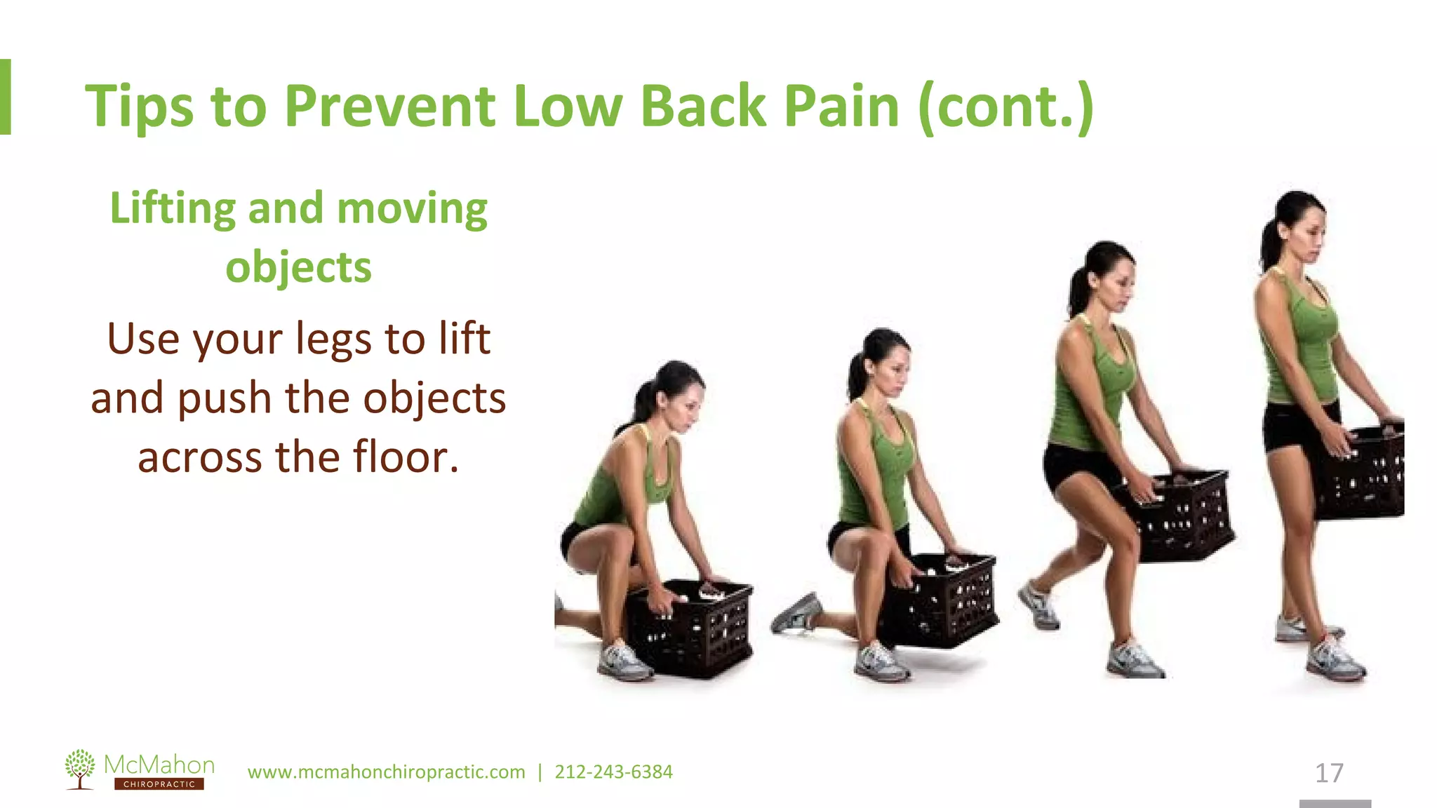 An Overview of Lower Back Pain | PPT