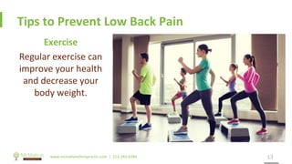 An Overview of Lower Back Pain | PPT