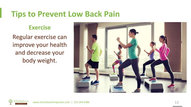 An Overview of Lower Back Pain | PPT