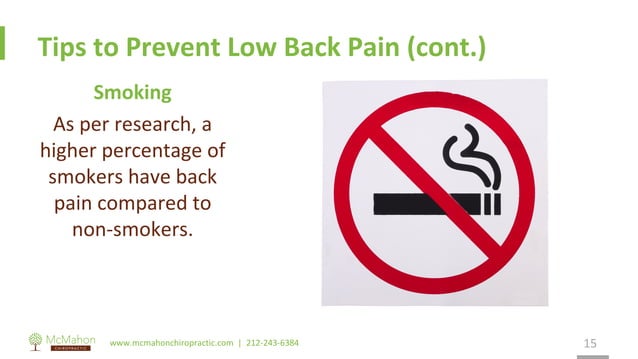 An Overview of Lower Back Pain | PPT