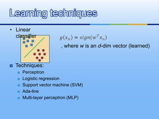 An overview of machine learning | PPT